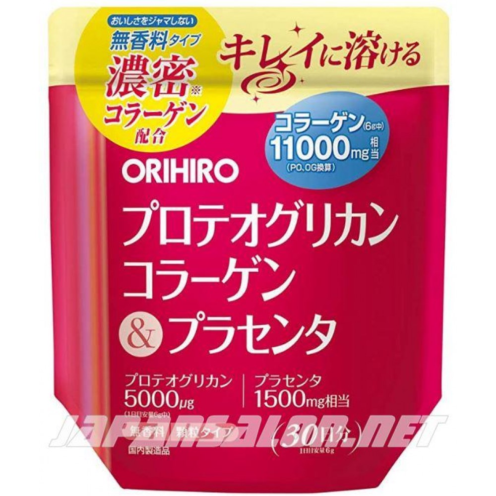 ORIHIRO Proteoglycan Collagen and Placenta Орихиро Плотный коллаген с ...